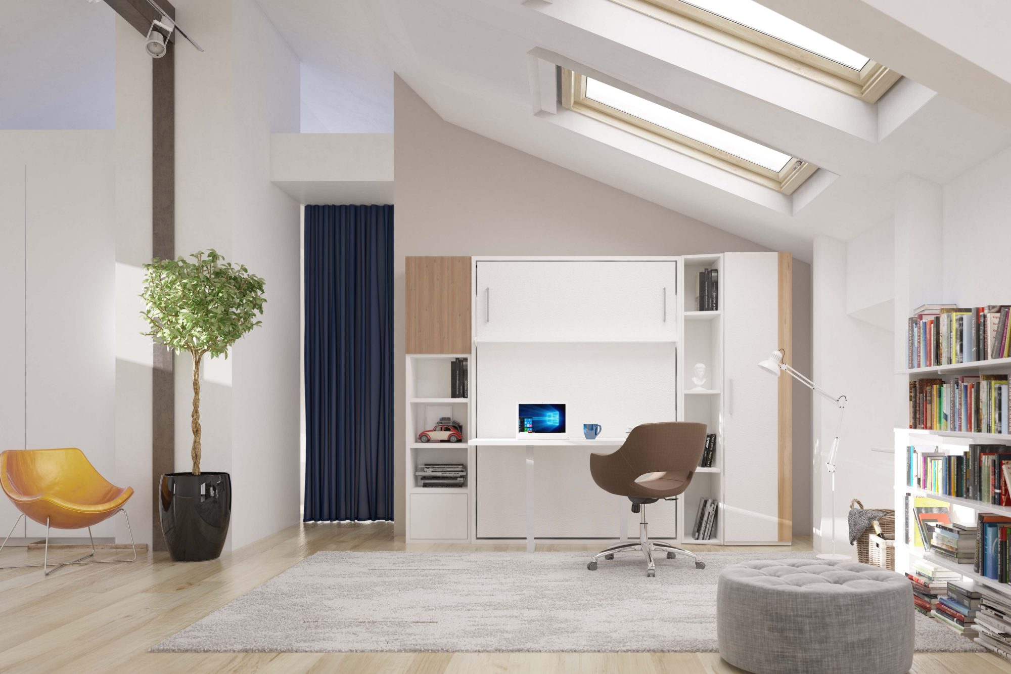 Duvar Yatakları Loft Desk Set | Multimo